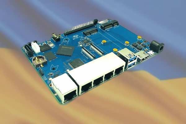 Banana Pi BPI-R2 Pro para que te construyas tu propio router open ...
