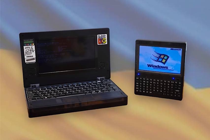 Viaja en el tiempo con Book 8088 y Hand 386: Computadoras retro - PcDeMaNo