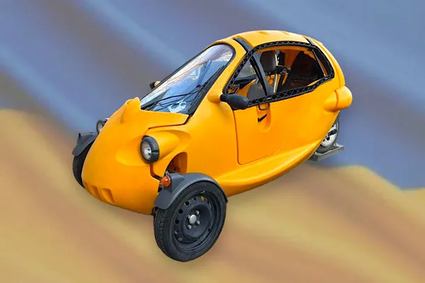 El raro encanto del SAM: Un triciclo eléctrico a la venta - PcDeMaNo