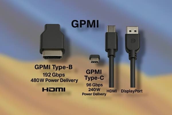 GPMI: La nueva interfaz china que desafía a HDMI y DisplayPort - PcDeMaNo